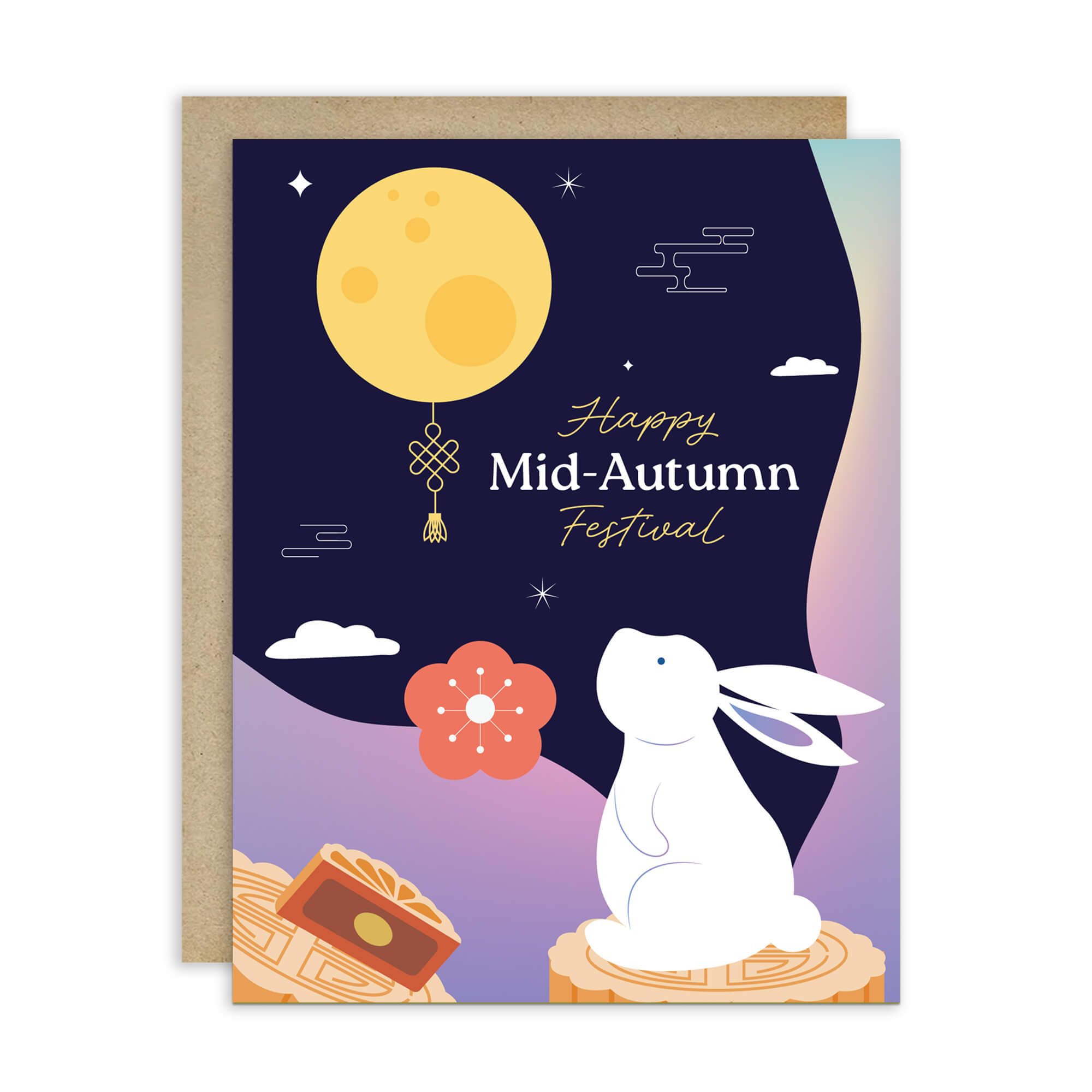 Moon Gazing Mid-Autumn Festival Cards | Shop Asian Chinese Greetings ...