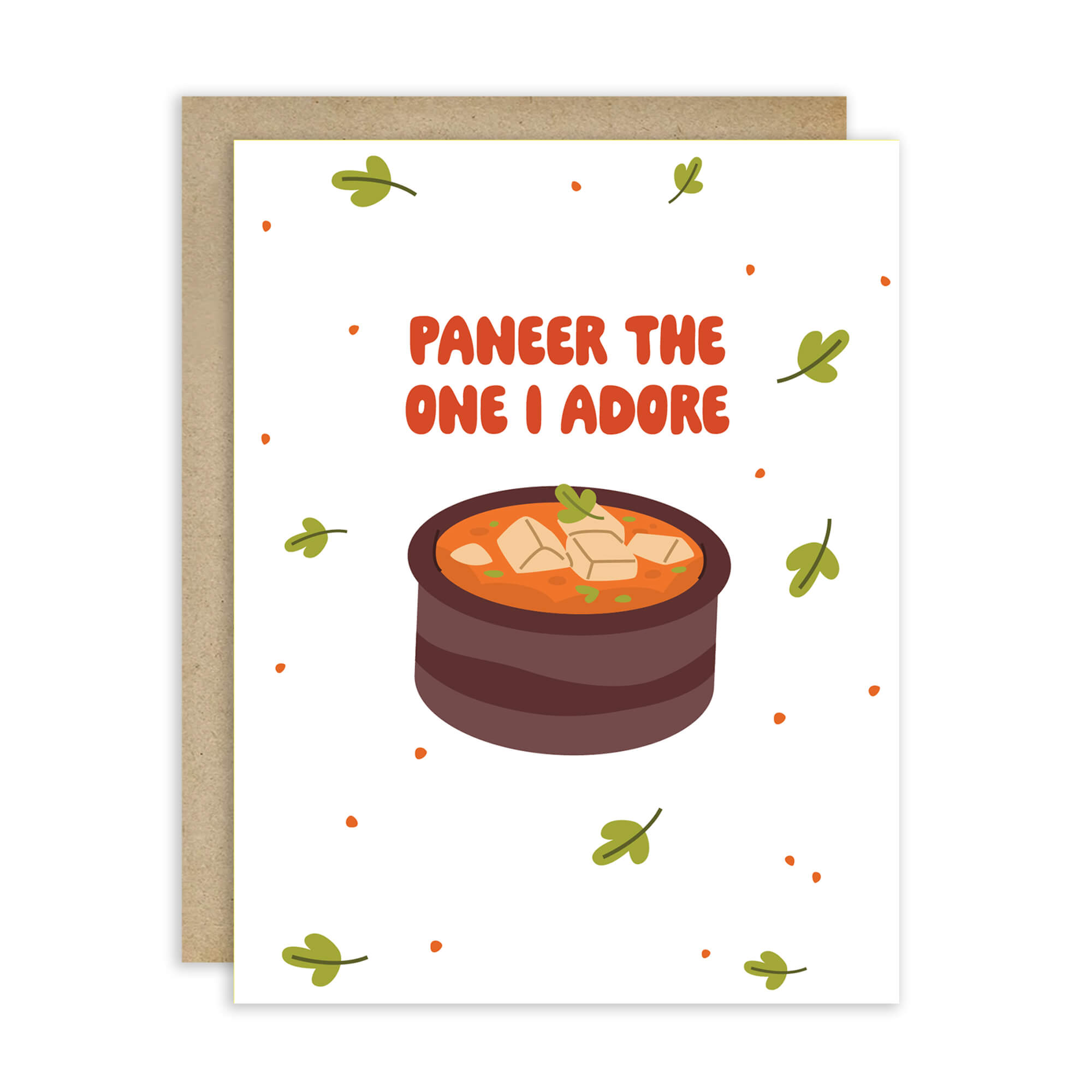 Paneer the One I Adore Indian Greeting Cards | South Asian Tikka Food ...